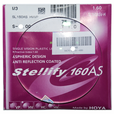 Tròng kính Hoya Stellify 1.60 HVP chính hãng nhật bản uy tín