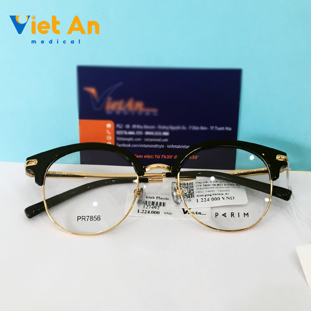 Gọng Kính Parim PR7856-B1 cao cấp tại thanh hóa
